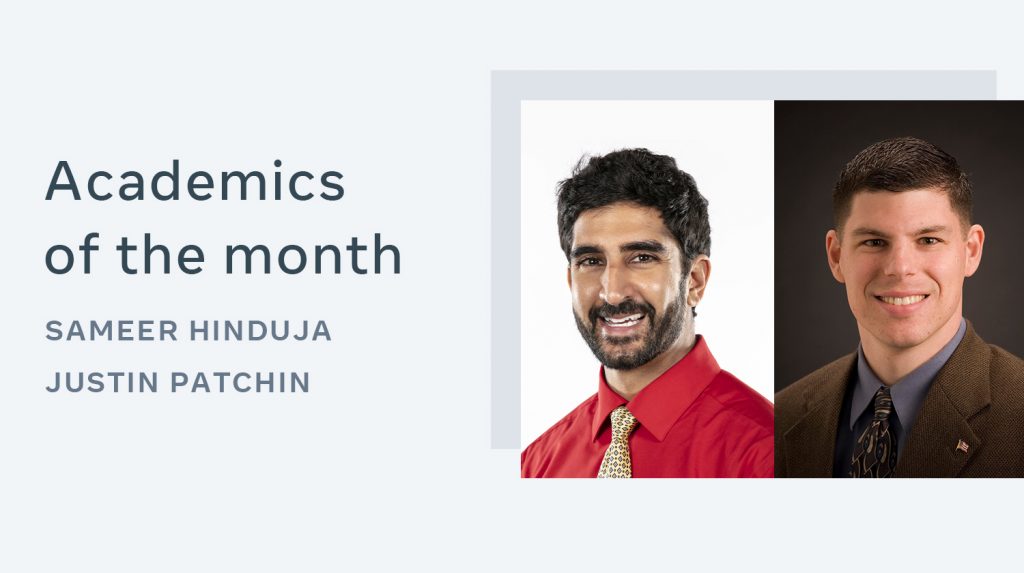 Q&A with Sameer Hinduja and Justin Patchin of the Cyberbullying Analysis Middle | DAILY ZSOCIAL ...